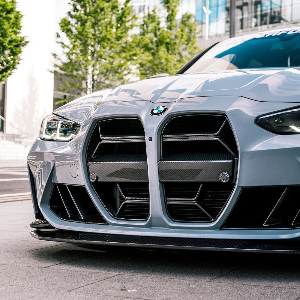 MHC+ BMW G80 M3 G82 M4 Gloss Carbon Fibre CSL Front Grille